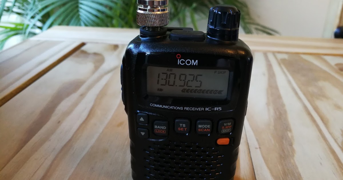 Airband Radio & Aviation Enthusiasts Blog: ICOM IC-R5