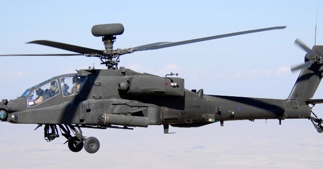 Helikopter AH-64 Apache Block III TNI AD dipamerkan pada Hari TNI