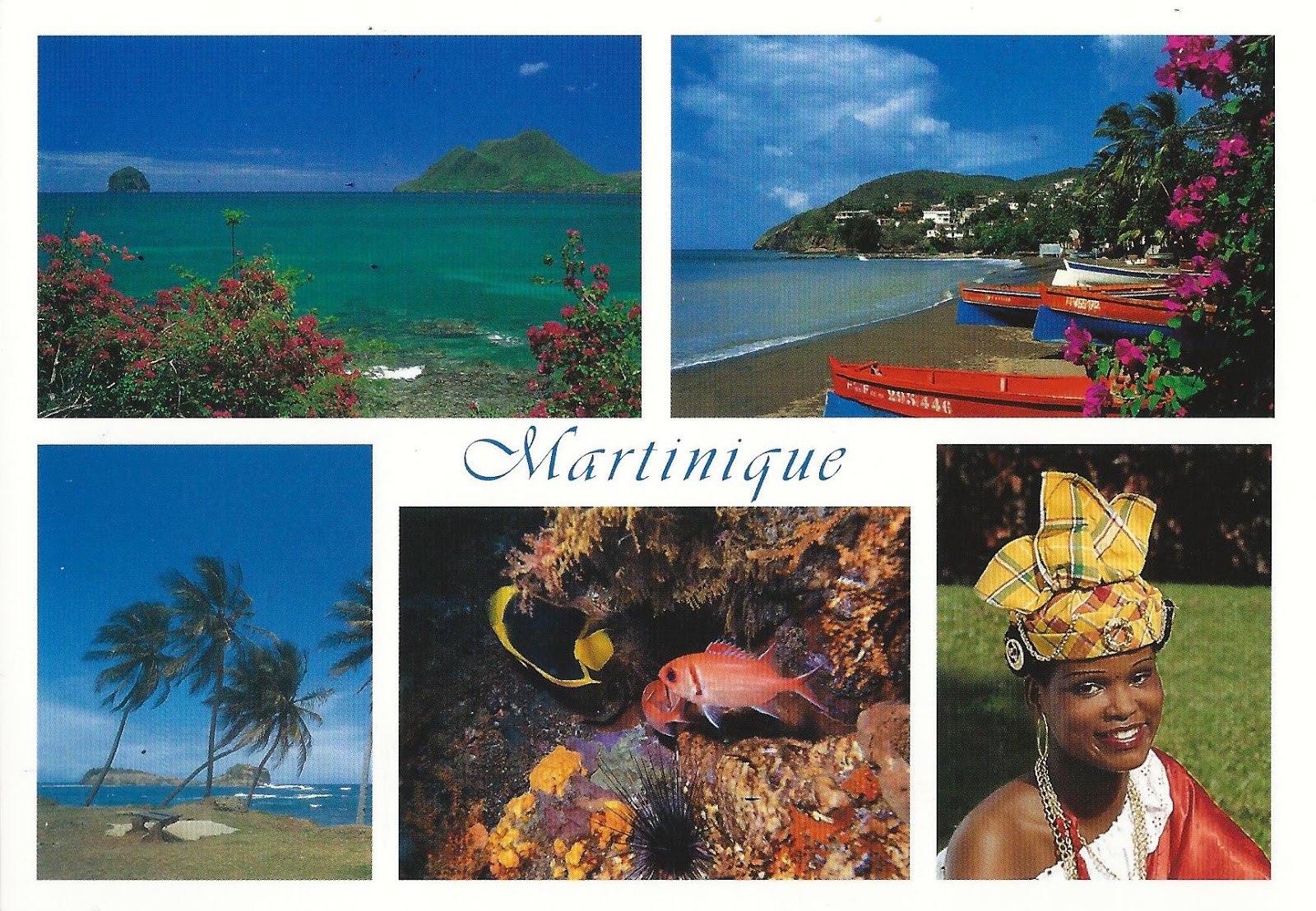 A Journey of Postcards: The island of Martinique