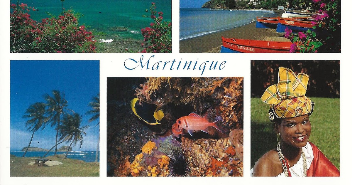 A Journey of Postcards: The island of Martinique