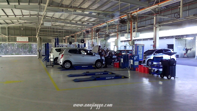 Servis Pertama Perodua Axia