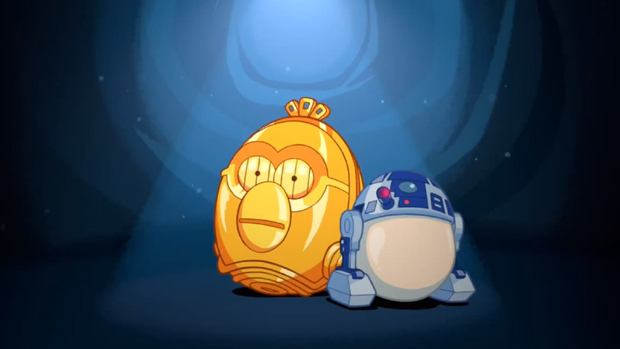Angry Birds: Angry Birds Star Wars apresenta R2-D2 e C-3PO