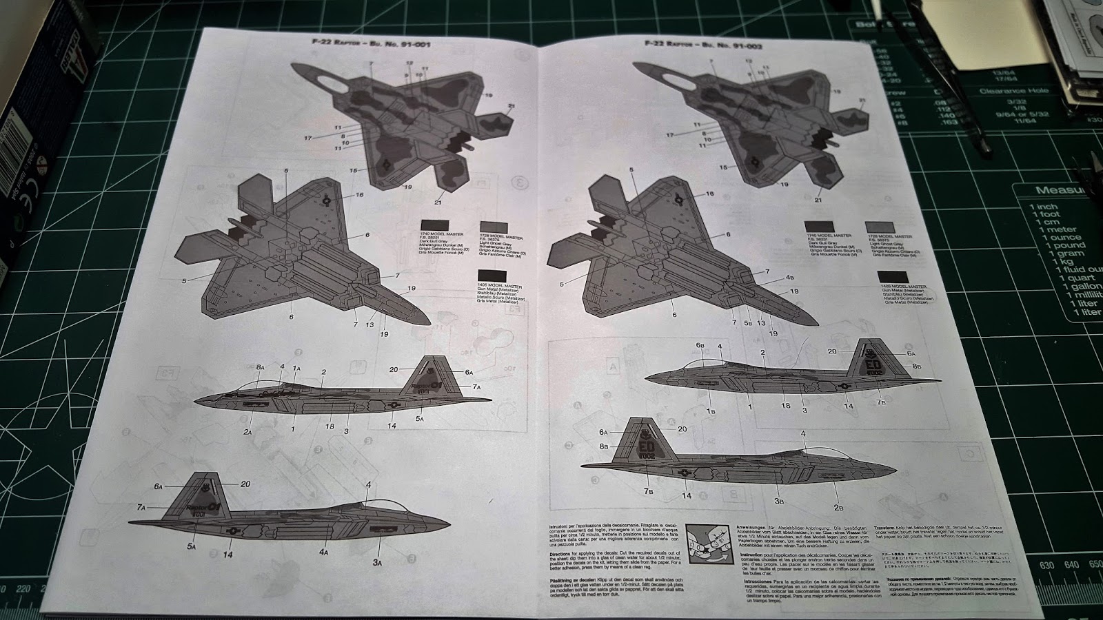 Dutycat Arts Build Blog: Lockheed F-22 Raptor Build - Introduction and ...
