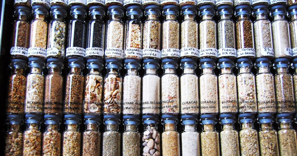 Ma collection de sable: Présenter et exposer ses sables