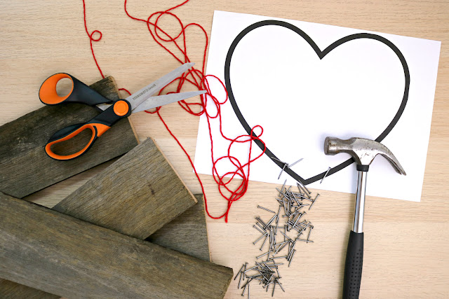 Southern In Law: How to Make String Art Using Recycled Wood (an Easy ...