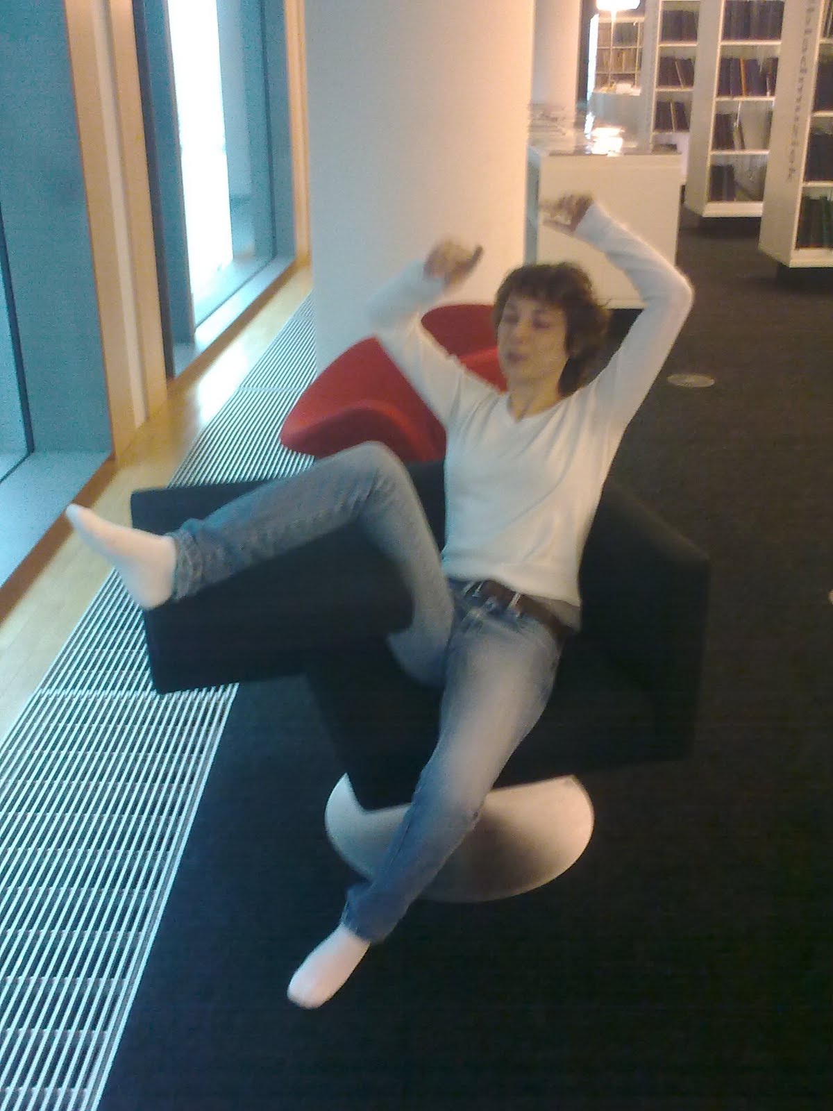 The White Socks Collection Project: Italian girl in white socks