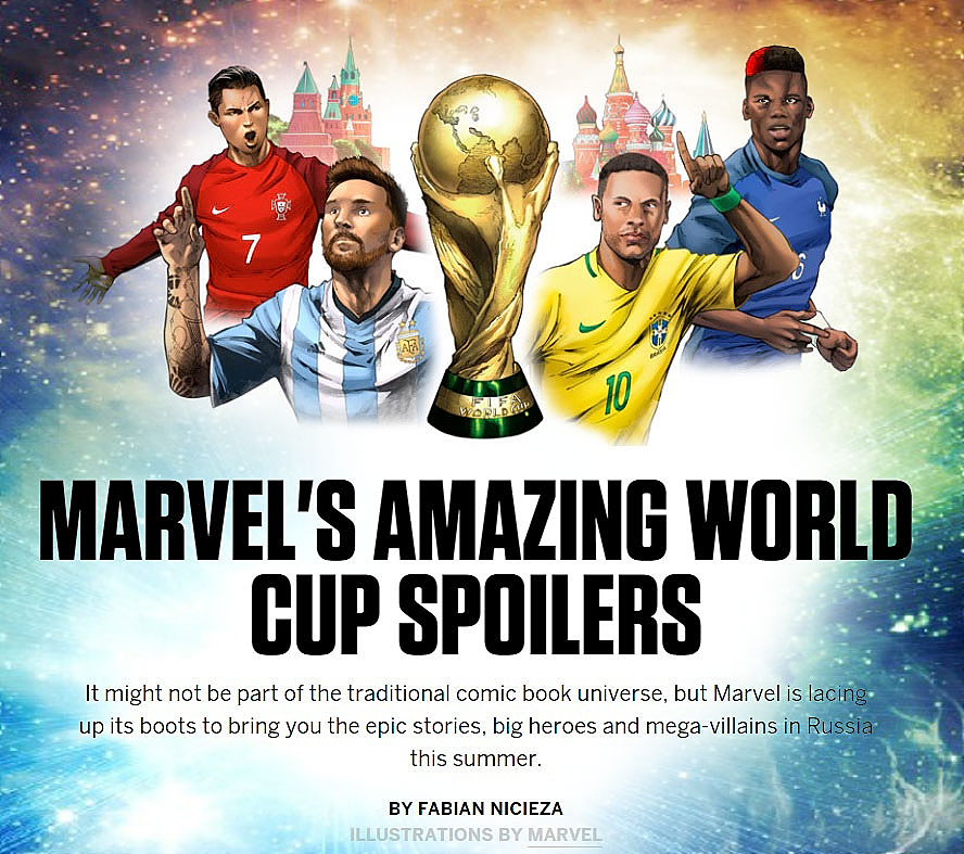 WHBC-GR: Τα καταπληκτικά κόμικς της Marvel για το Παγκόσμιο Κύπελλο ...