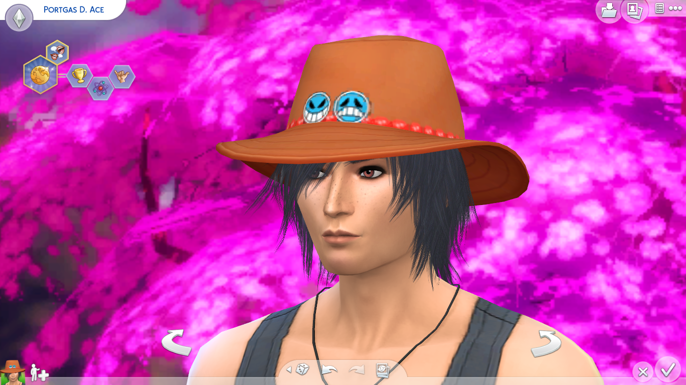 Mod The Sims 4: Ace Hat ~ McBhanditz