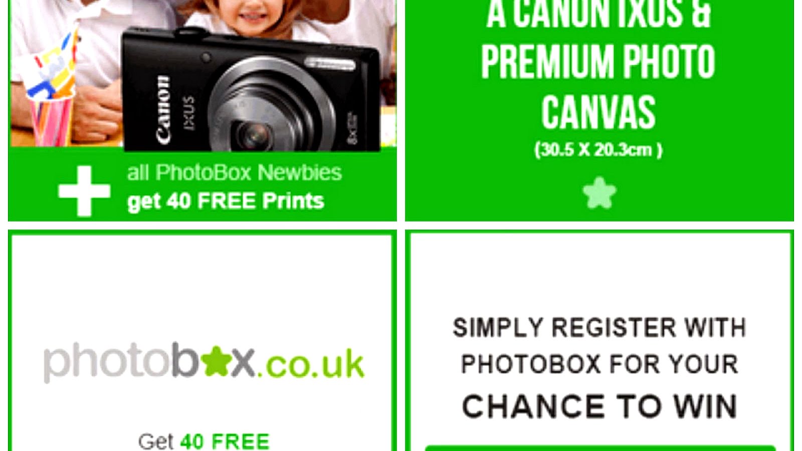 PhotoBox - Photobox Free Prints - Photo Choices