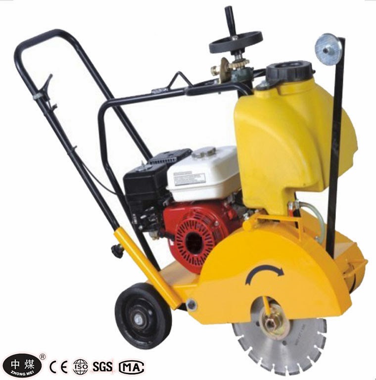 Diesel concrete cutter and road cutter