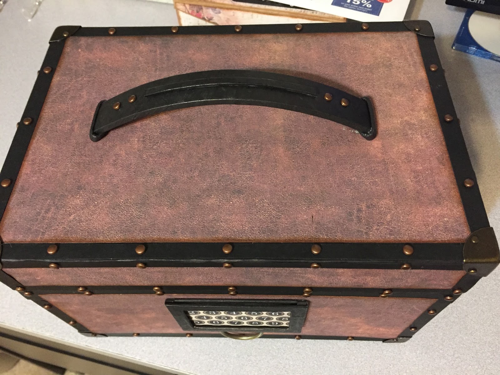 Deb's Crafty Side: Monograph Box