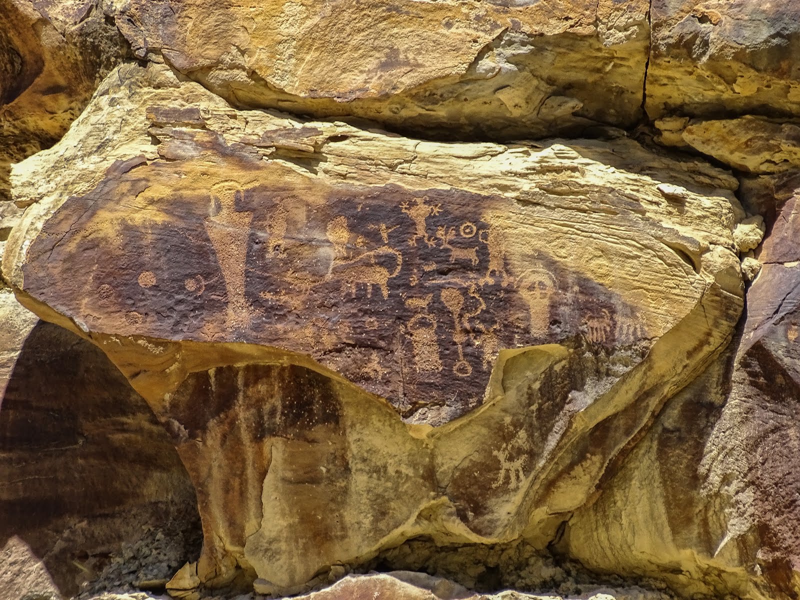 Walking Arizona: Some Really Strange Petroglyphs