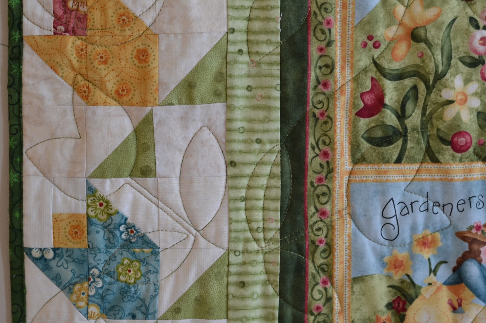 Spring Quilted Wall Hanging