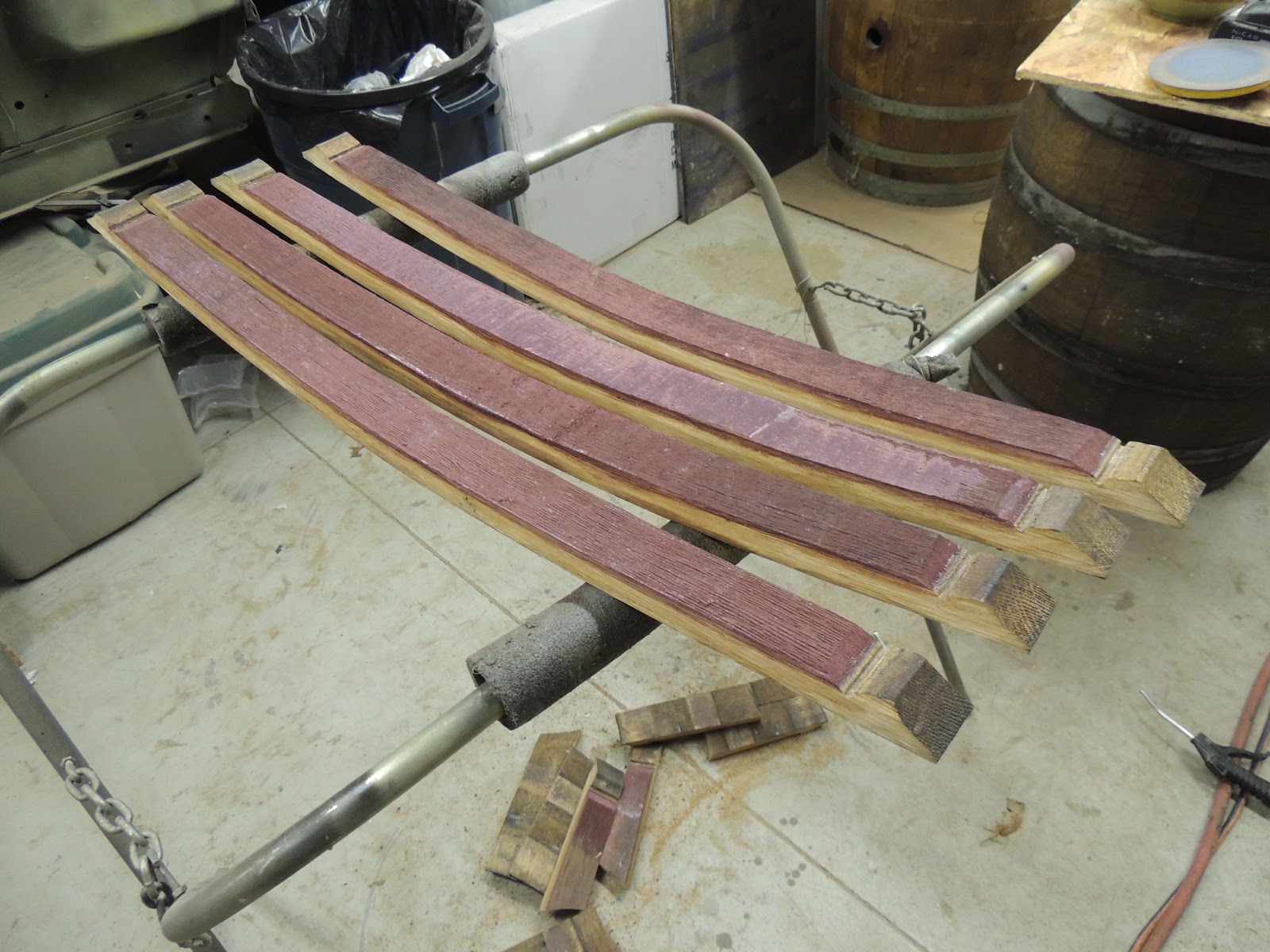 Cork To Barrel: The Making of a Barrel Stave Bar Stool