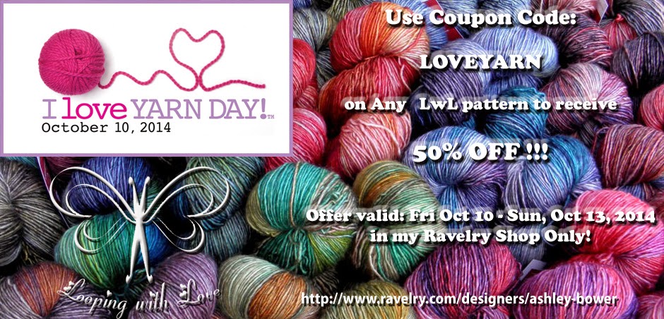 Looping with Love: National I LOVE Yarn Day!