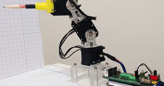 One Curious Robot: New Robotic Arm with Dynamixel servos