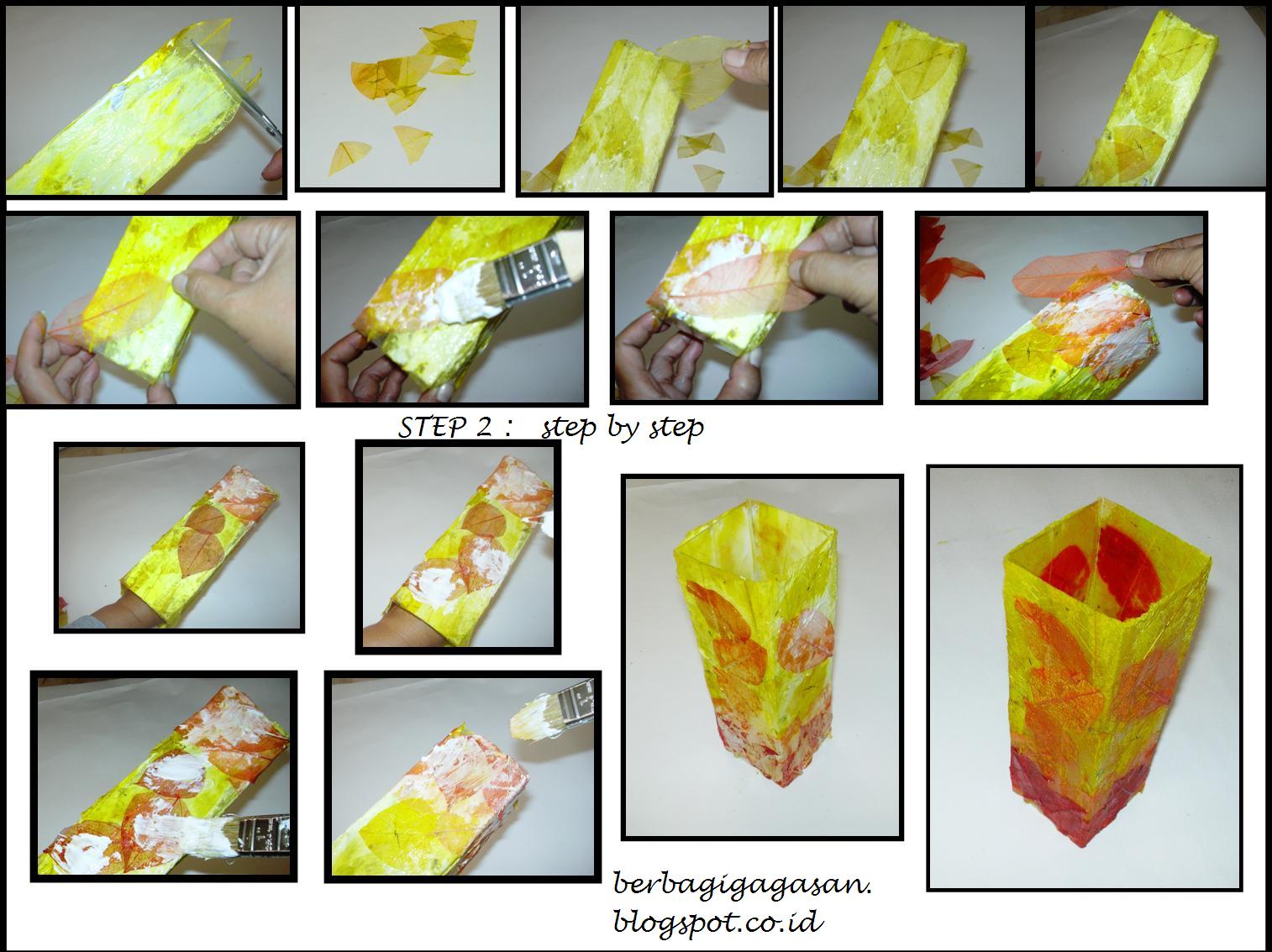 berbagi gagasan: Step by Step TEMPAT ALAT TULIS/ ATK, KERAJINAN TANGAN ...