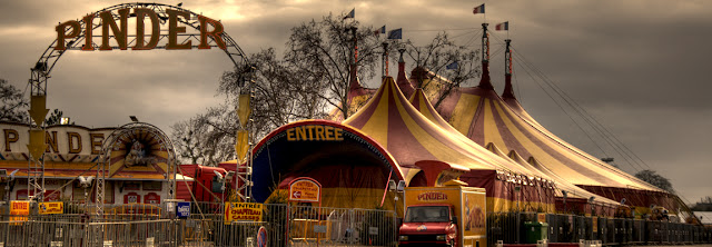 Yvon Kervinio photographe: La fin du Cirque PINDER