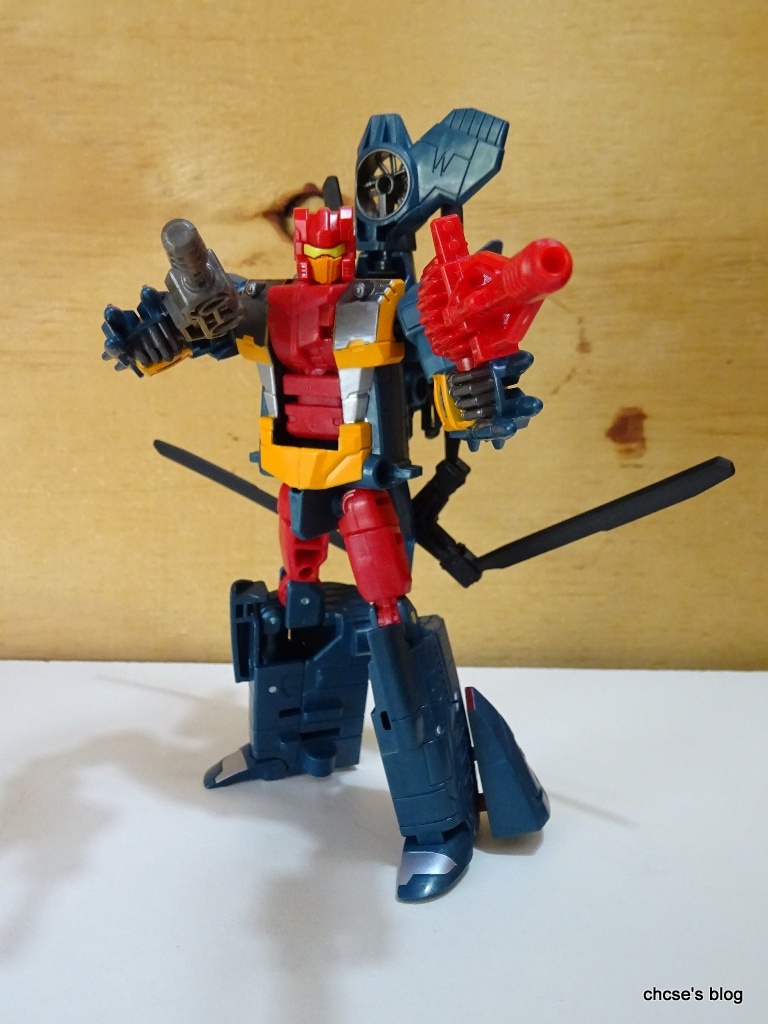 ChCse's blog: Toy Review: Transformers Unite Warriors UW-EX Hepter (Ro-Tor)