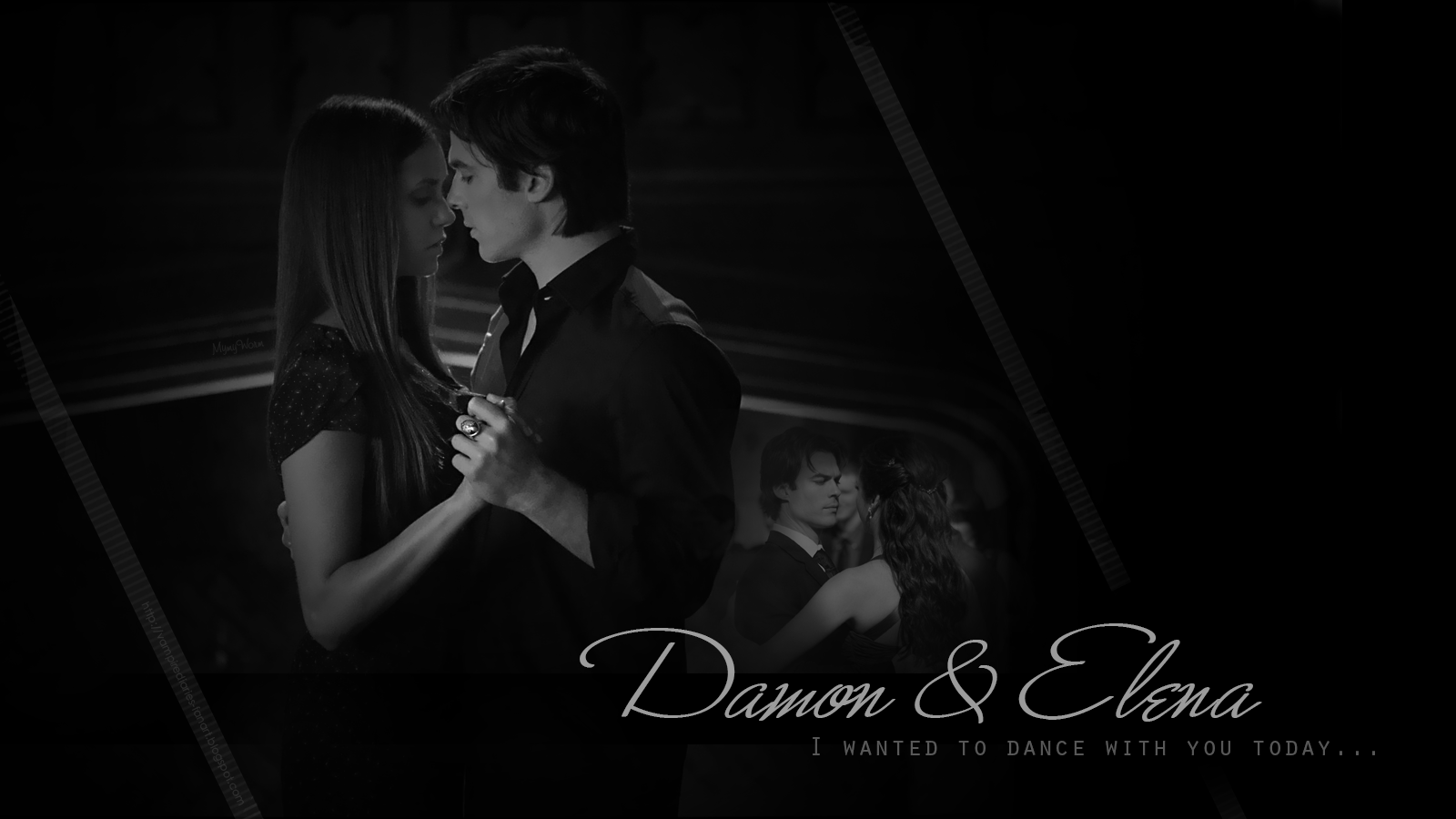 Fan Art autour de The Vampire Diaries: S04E07 - Wallpaper Delena