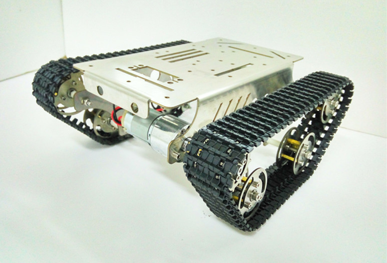 Mr Robot Shop Lelong Item: 2WD 1.5mm Stainless Steel 12v High Torque ...