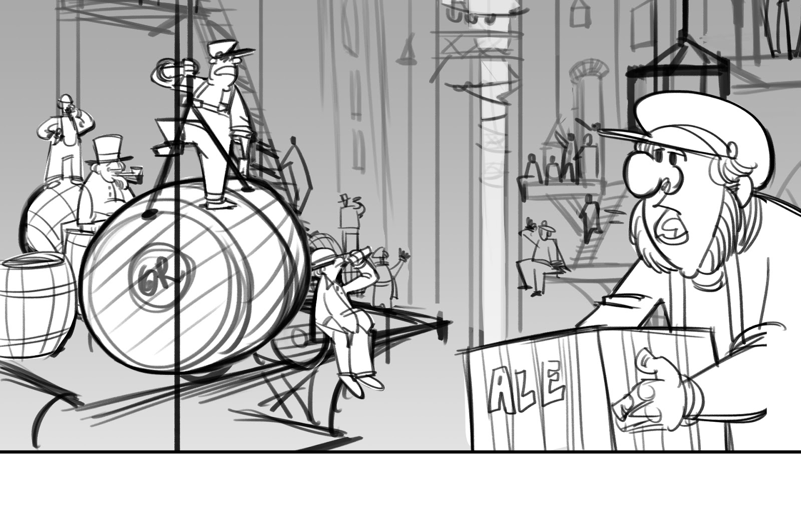 Almu Redondo Art: Dickens animation Storyboard!!!