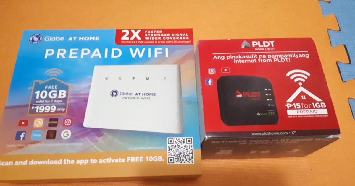 Billmokonon: PLDT Home Wifi vs. GLOBE at Home Wifi