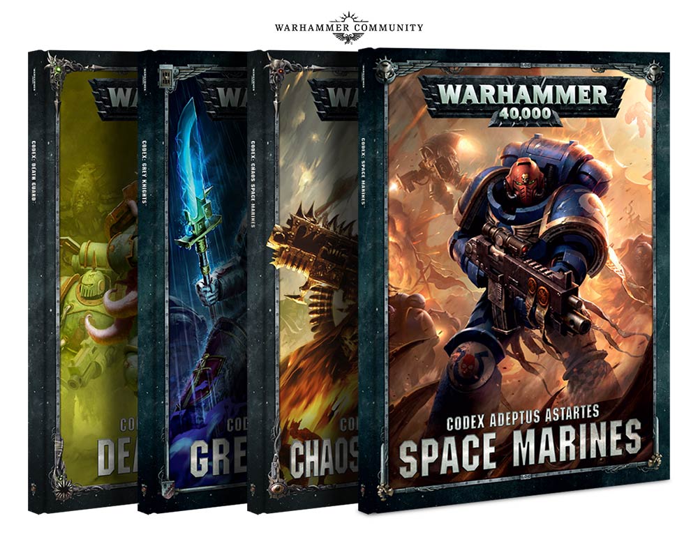 El Descanso del Escriba: Primeros codex anunciados de W40K 8ª y algunos ...