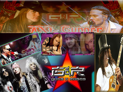 Trabajos de Lenguaje multimedial: Collage "Guns n roses"