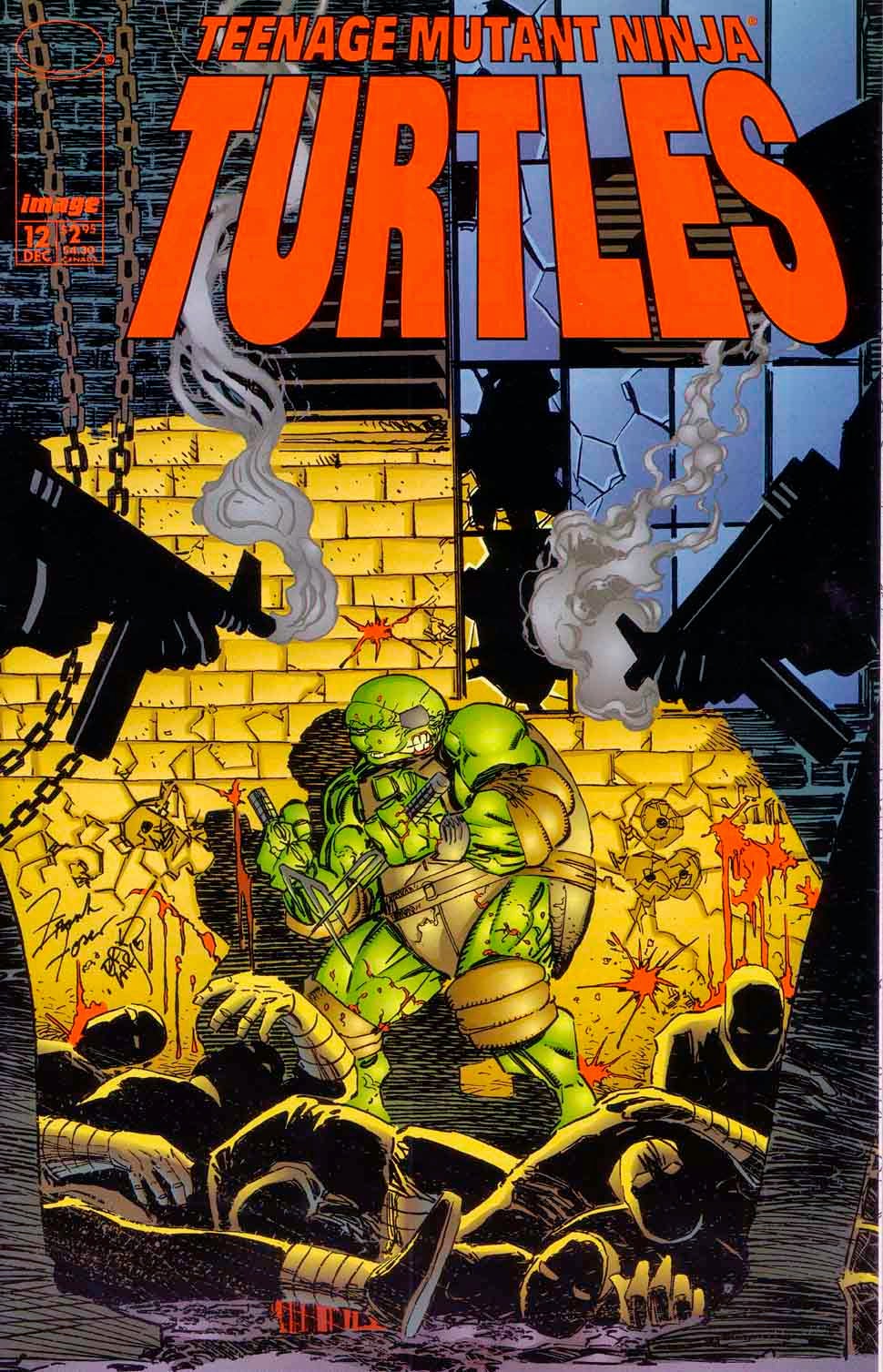 NOT BLOG X: TEENAGE MUTANT NINJA TURTLES (vol. 3) #12 - December 1997