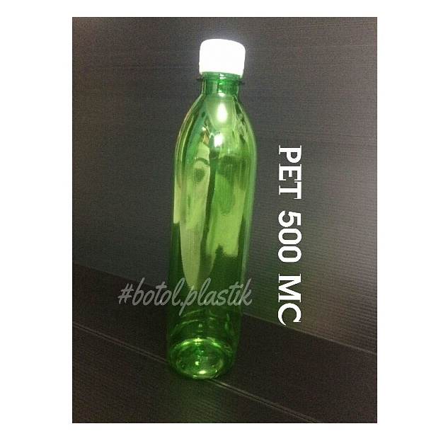 botol plastik: BOTOL PLASTIK MINUMAN 500ML- MC