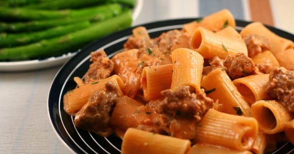 I'm Turning 60...: Carmela Soprano's Rigatoni with Sweet Sausage and ...