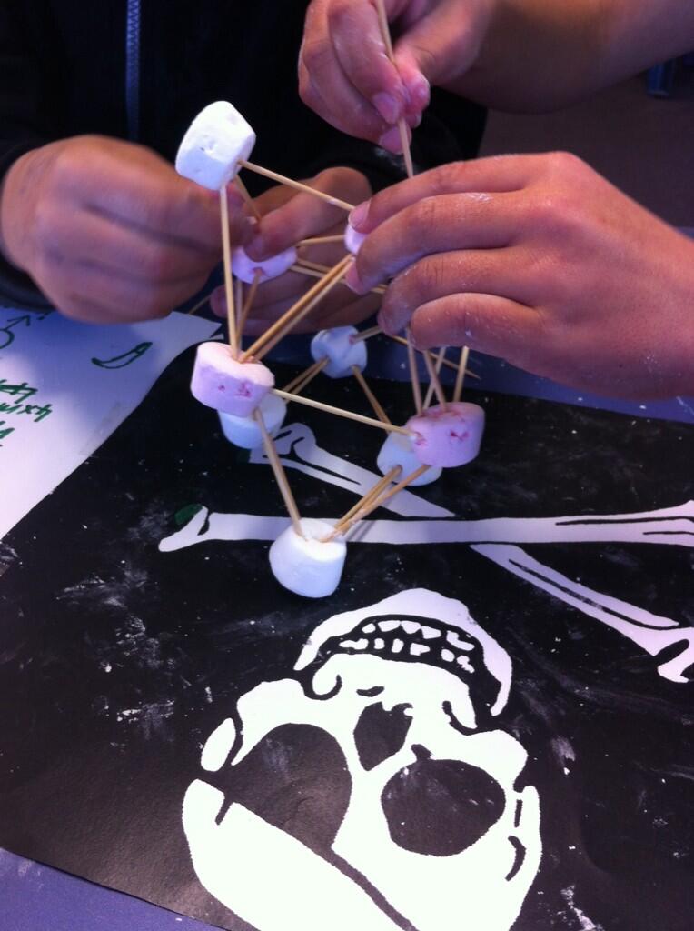 MATHS LIKE A PIRATE: Pirate Challenge 3: Create a Marshmallow Tower #mlap14