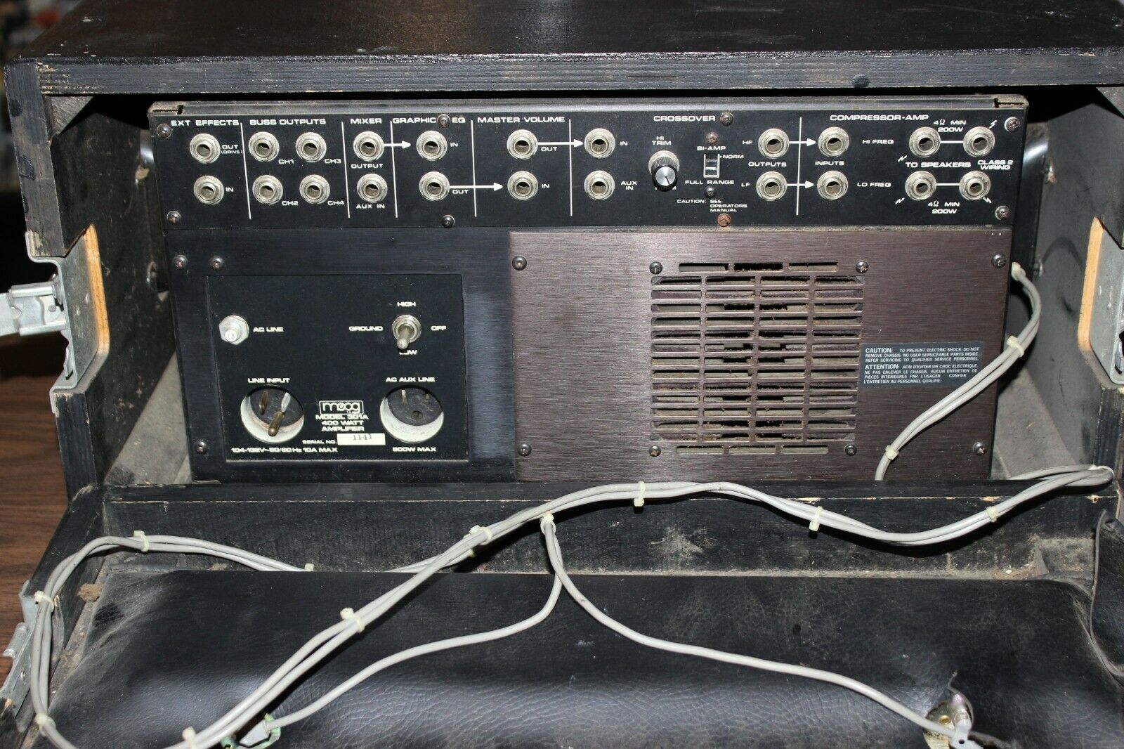 MATRIXSYNTH: RARE Vintage 70s Moog 301a Synthesizer Amplifier / Mixer