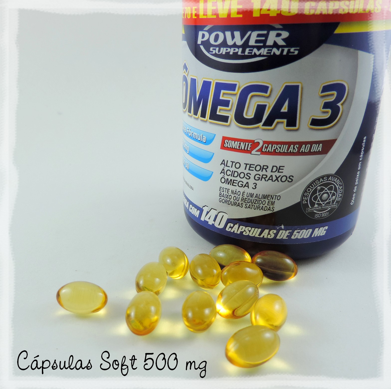 Blog Vanessa Sial : Cápsulas Softgel Ômega 3 Power Suplements