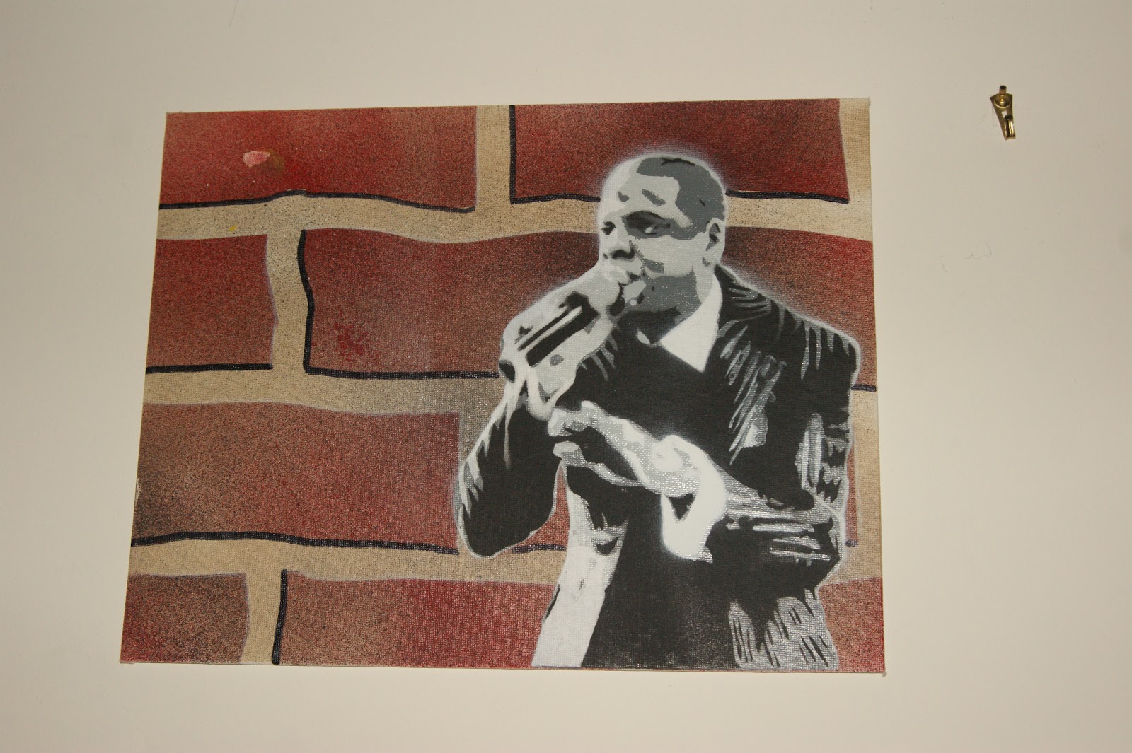 Art by Nicholas Link: Jay-Z Stencil