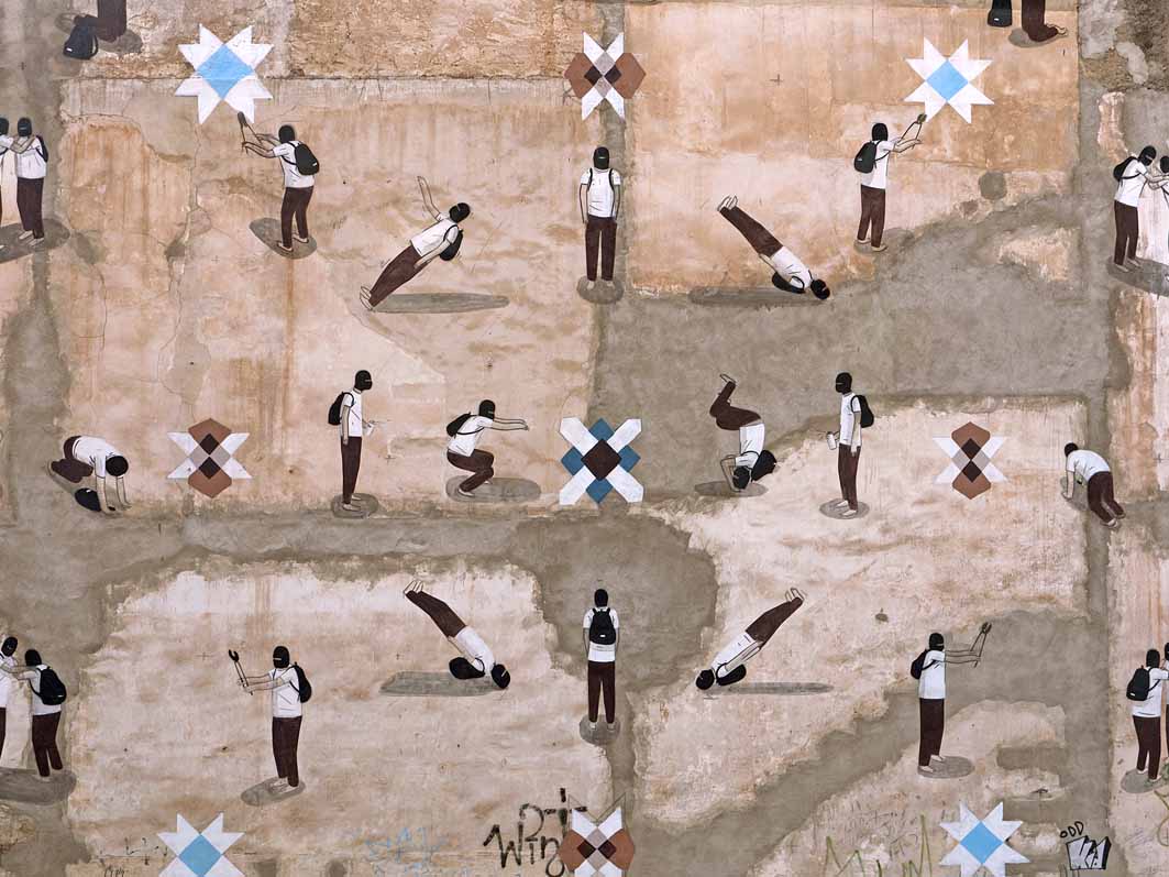 Escif New Mural In Villareal, Spain – StreetArtNews