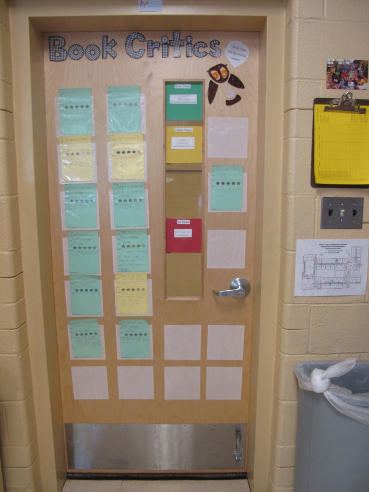 Sarah Speaks...: Your Classroom Door as a First Impression