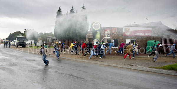 Nelius Rademan: Zamdela residents at it again.