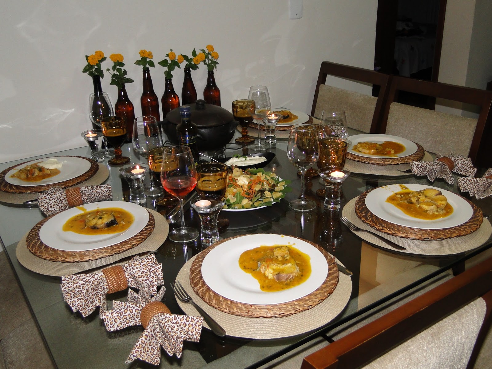 Mimos e Caprichos de Taissa: Um jantar especial, uma data especial e ...