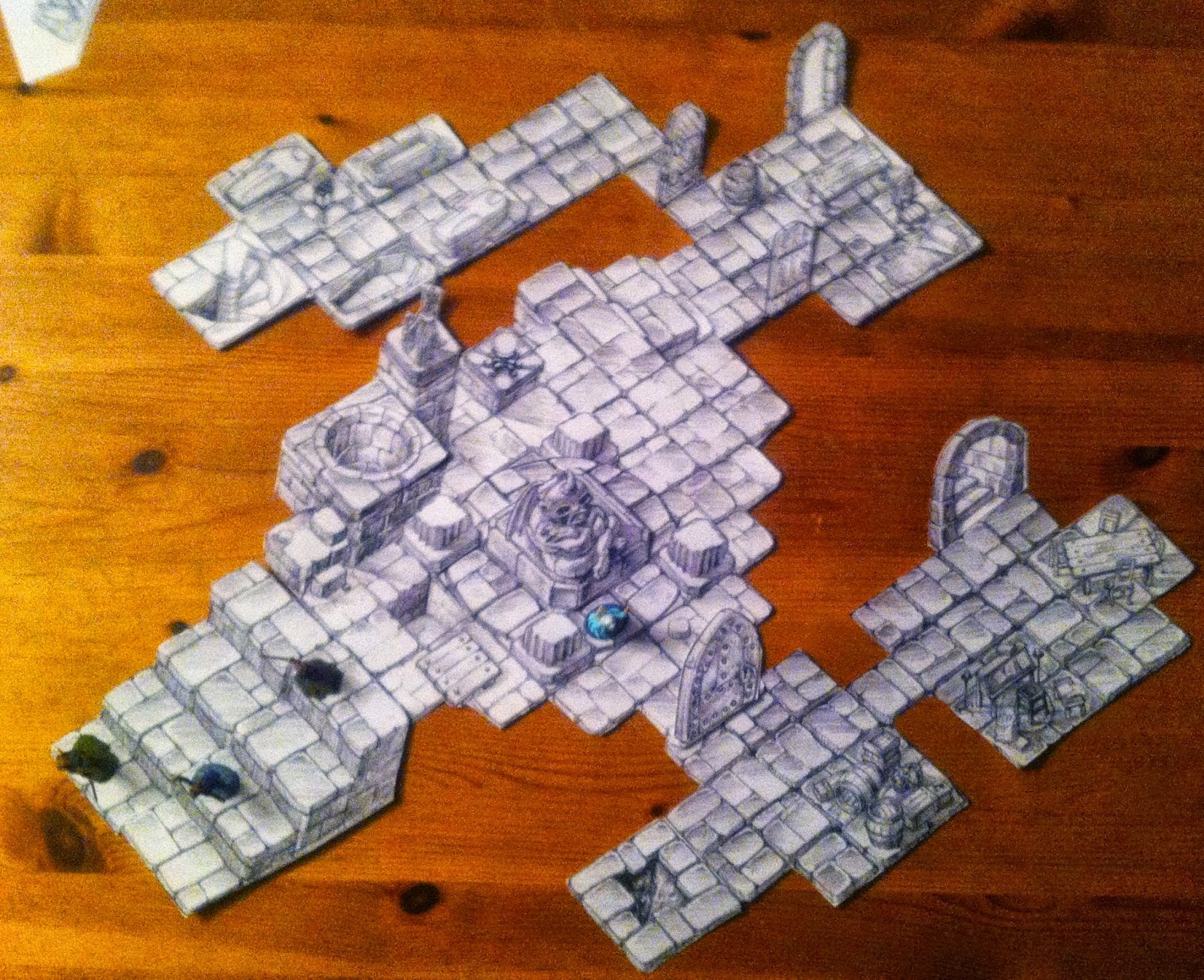 MF WARS: The Sunday Miscellanea - Hand-Drawn Isometric Battle Maps