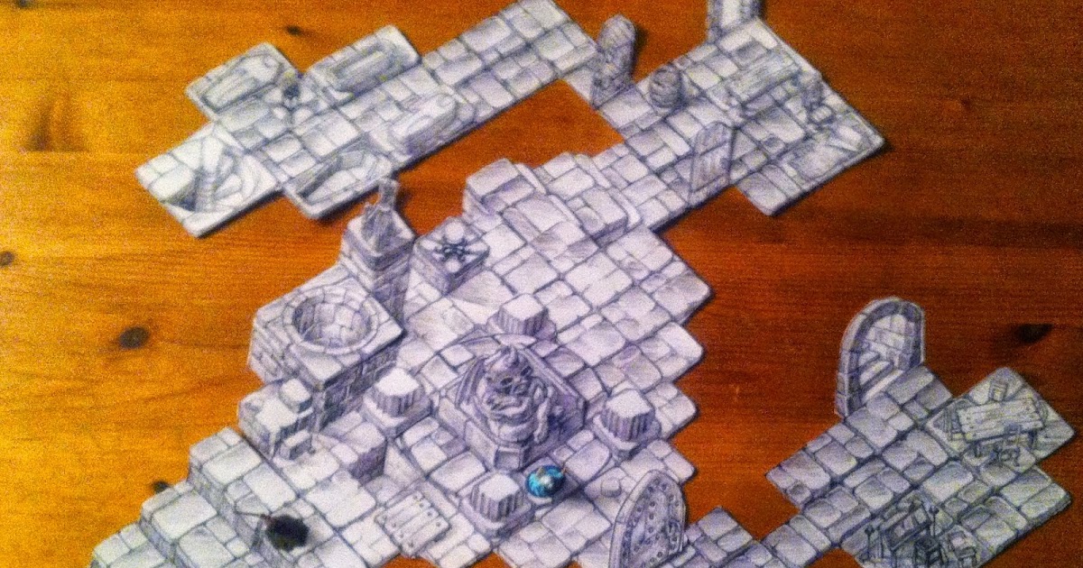 MF WARS: The Sunday Miscellanea - Hand-Drawn Isometric Battle Maps