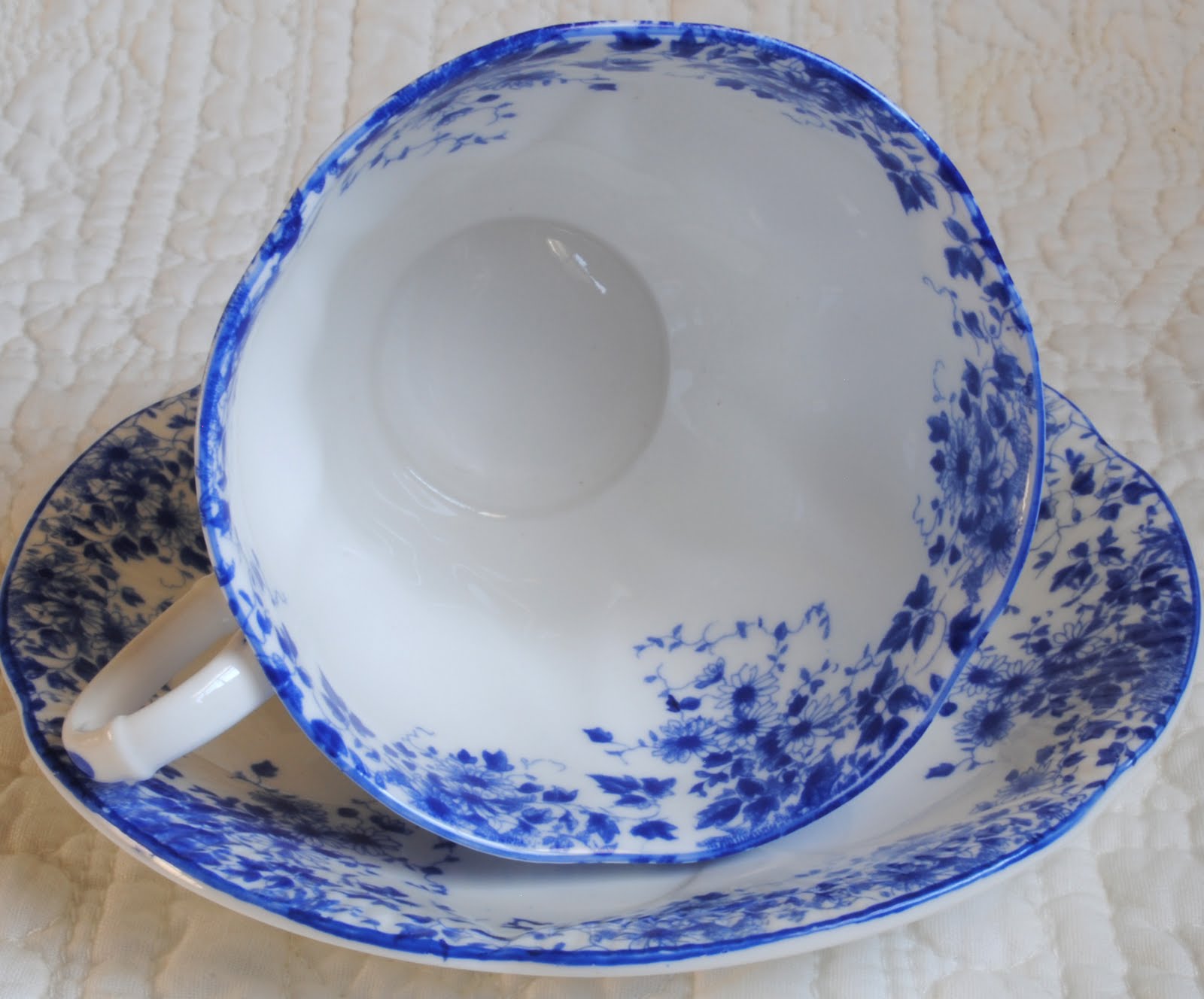 Artful Affirmations: Tea Cup Tuesday-Blue