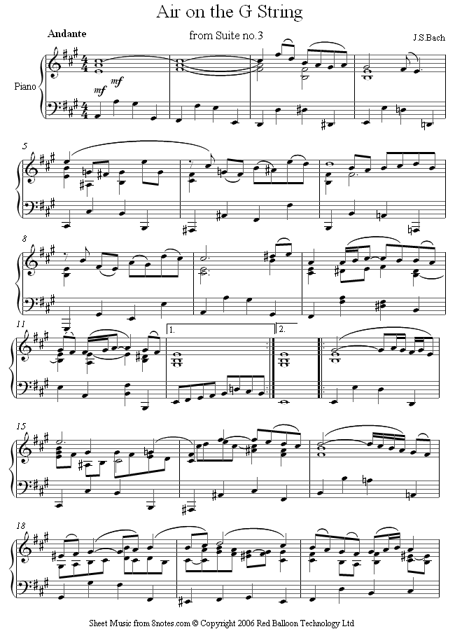 Ακούτε Κλασική Μουσική;: ΑΦΙΕΡΩΜΑ, BACH JOHANN SEBASTIAN