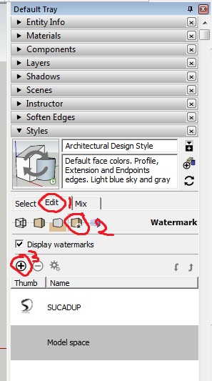 Cara Menempatkan Gambar Atau Watermark di SketchUp - Tutorial Autocad ...