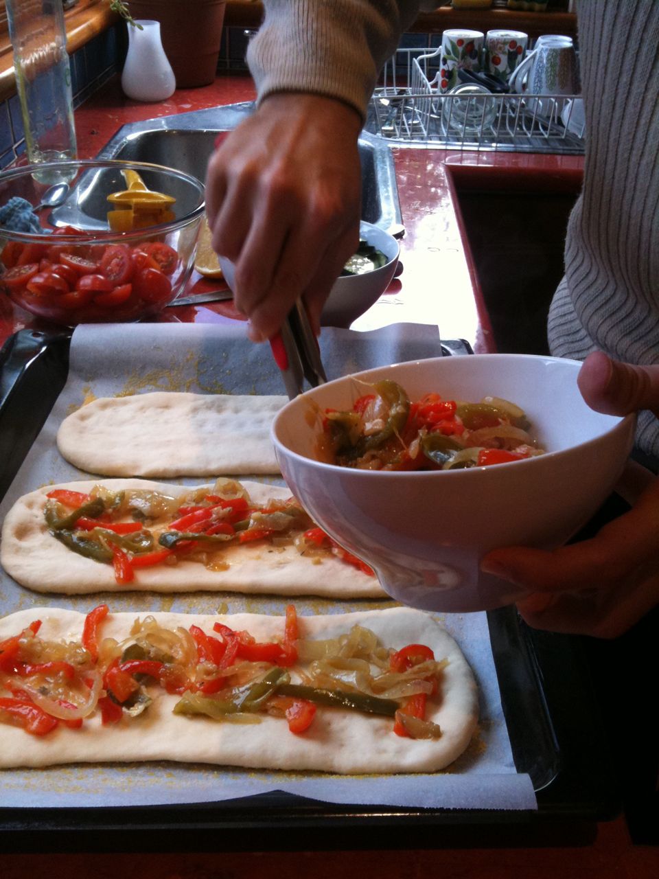 Gedlicious - Adventures in the Kitchen: Coca de Recapte - Catalan Flatbread