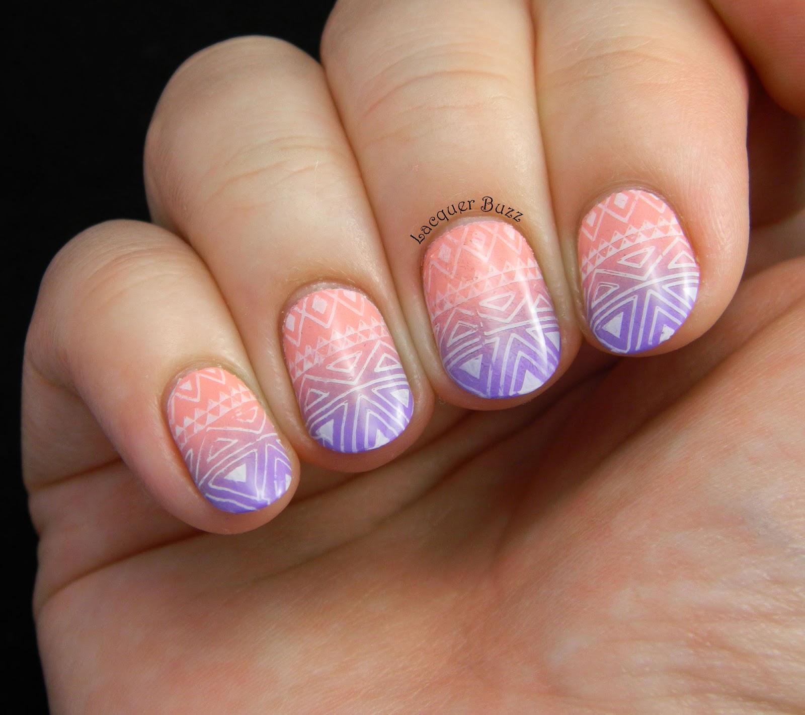 Lacquer Buzz: Alphabet Nail Art Challenge: Letter G