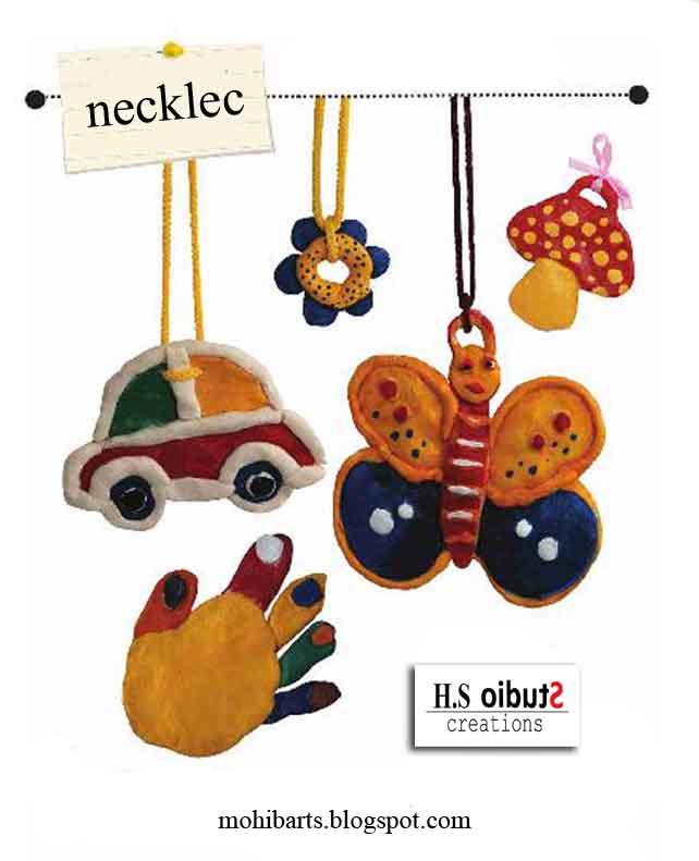 24 Plasticine and Salt-Dough Models