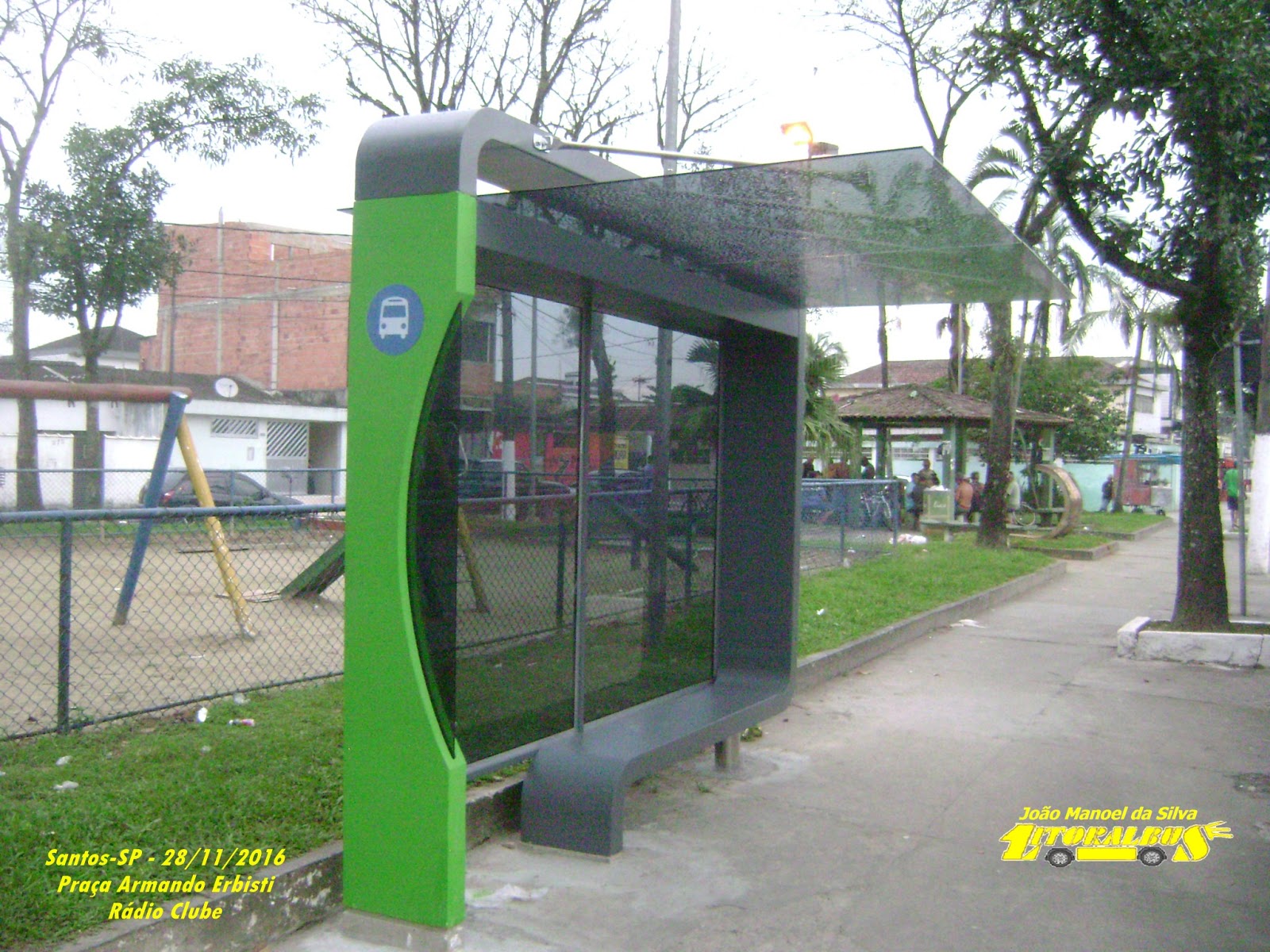 Litoralbus: Santos com novos pontos de ônibus