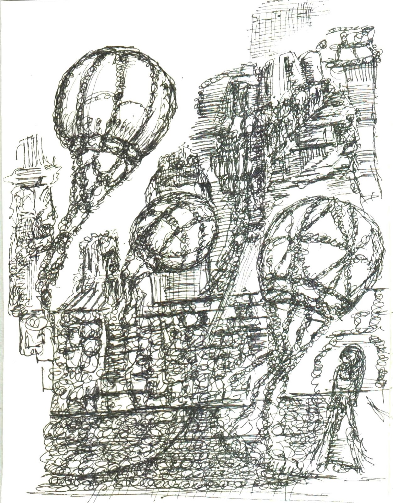 Santa Rosa Book Illustration: Pen and Ink Sketchbook, Alice In Wonderland